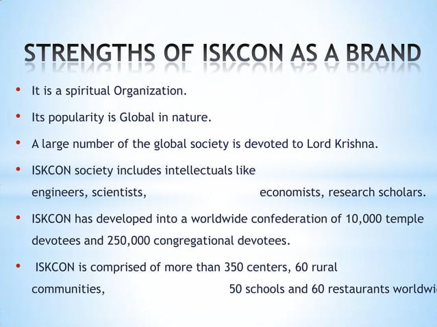 Marketing of god(ISKCON) | PPTX