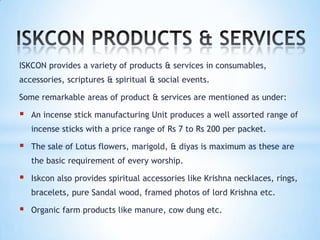 Marketing of god(ISKCON) | PPTX
