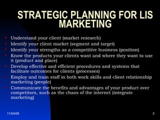 Marketing Of Library And Information Services | PPT