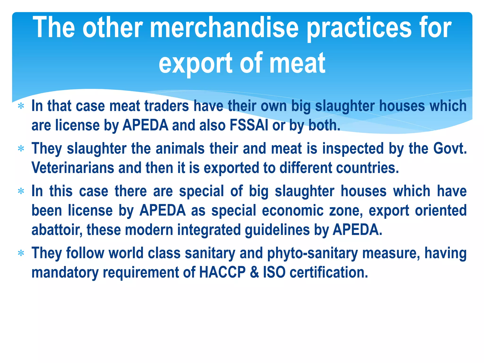 Marketing of meat & meat merchandising practices in india | PDF