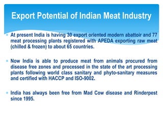 Marketing of meat & meat merchandising practices in india | PDF