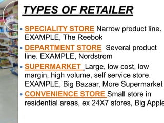 Marketing of retail business in India | PPTX