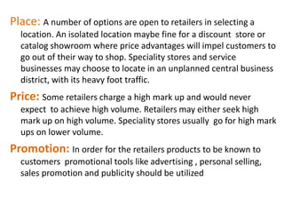 Marketing of retail business in India | PPTX