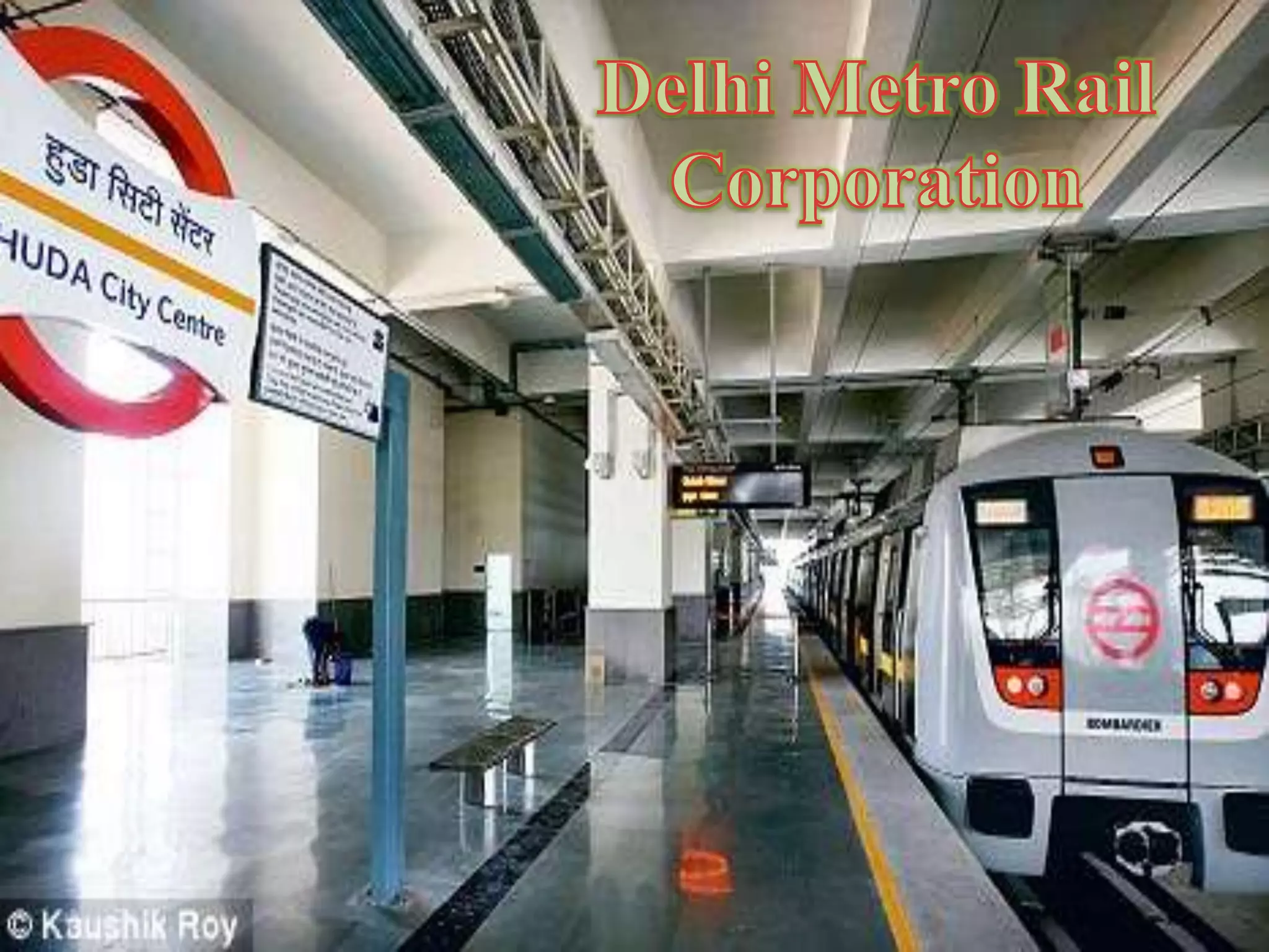 Marketing plan of DMRC | PPTX