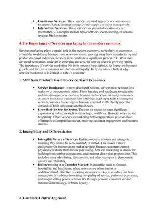 MARKETING OF SERVICES[1] harshita singh. | PDF