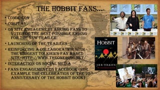 Marketing and Promotion of ‘the hobbit an unexpected journey' and other ...