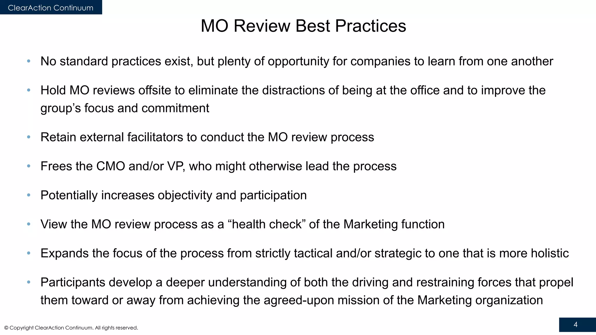 Marketing Operations Reviews: What They Are and Why You Need Them | PPT