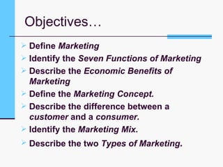 Marketing overview | PPT