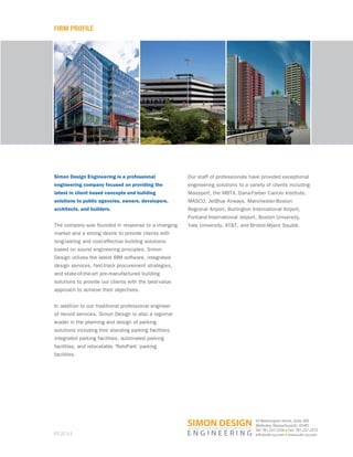 SIMON DESIGN ENGINEERING | PDF