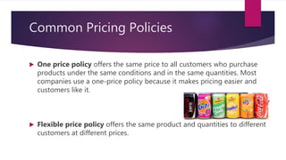 Pricing strategies and policies | PPTX