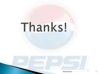 Marketing pepsi | PPTX