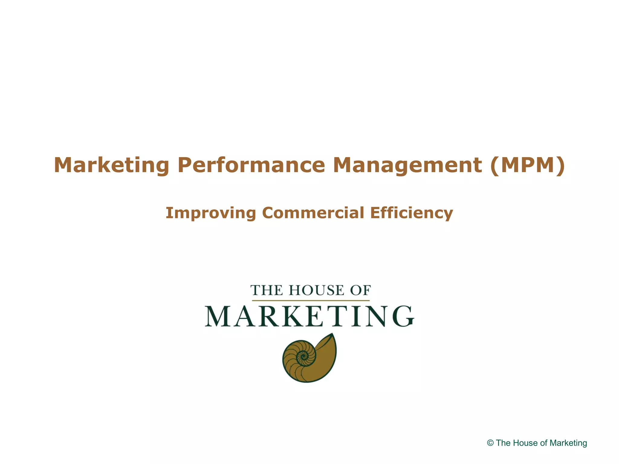 Marketing Performance Management | PPT