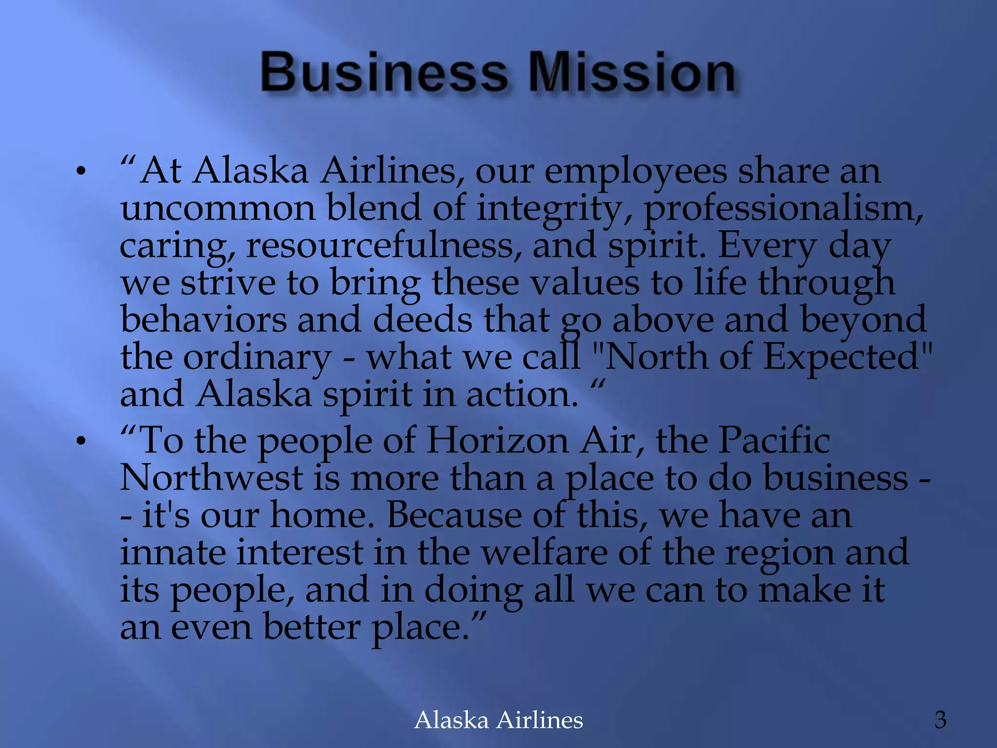 Alaska Airlines Marketing Plan | PPTX
