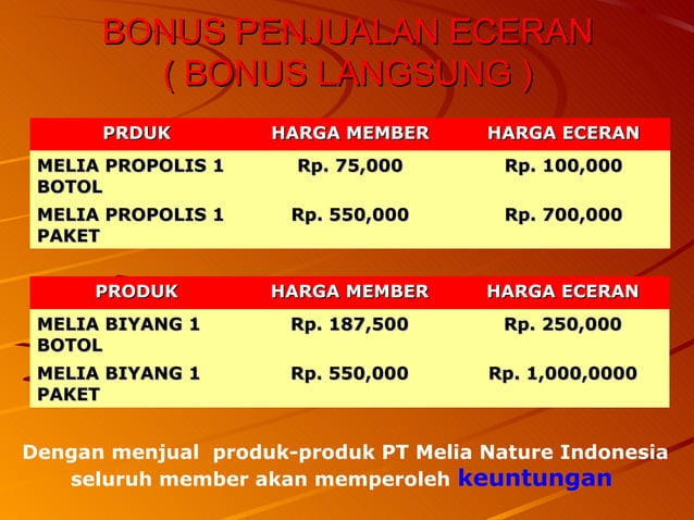 Marketing plan melia nature | PPT
