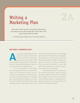 Marketing plan | PDF