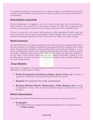 Marketing plan | DOC