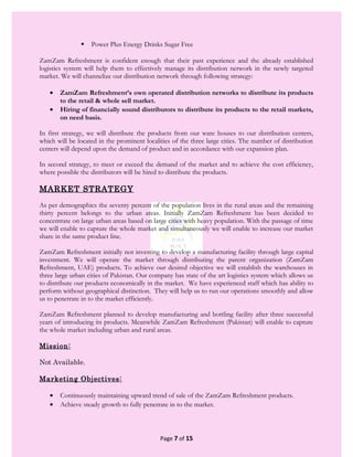 Marketing plan | DOC