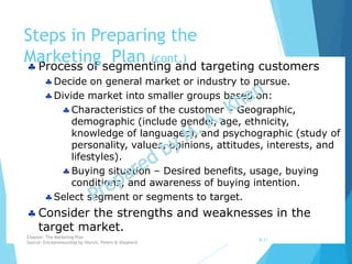 Marketing plan | PPTX