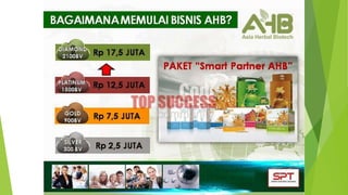 Marketing plan AHB Indonesia (Asia Herbal Biotech) | PPTX