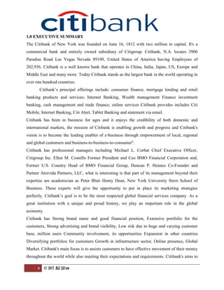 Marketing plan bank | PDF