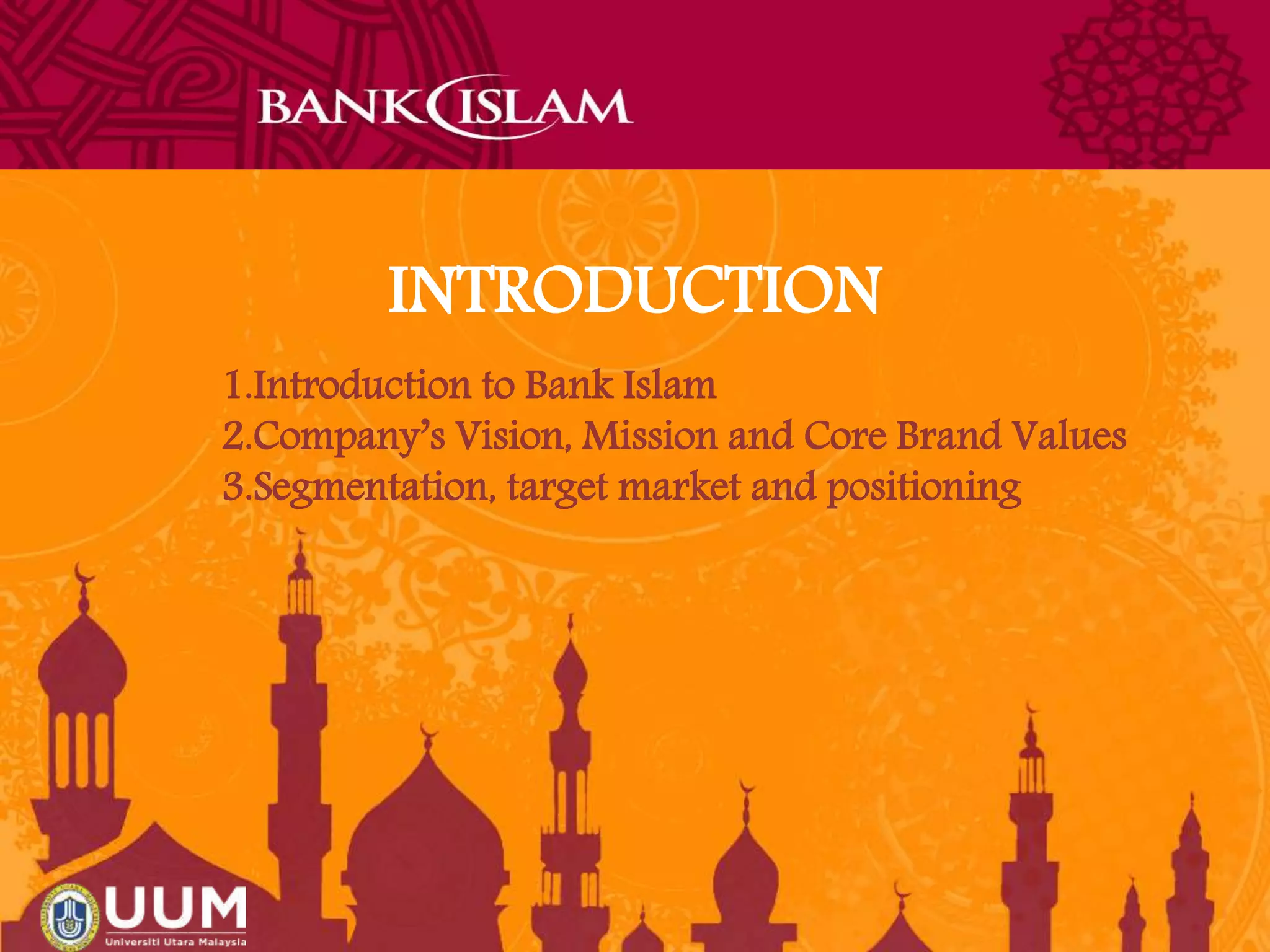 Marketing plan bank islam malaysia | PPTX