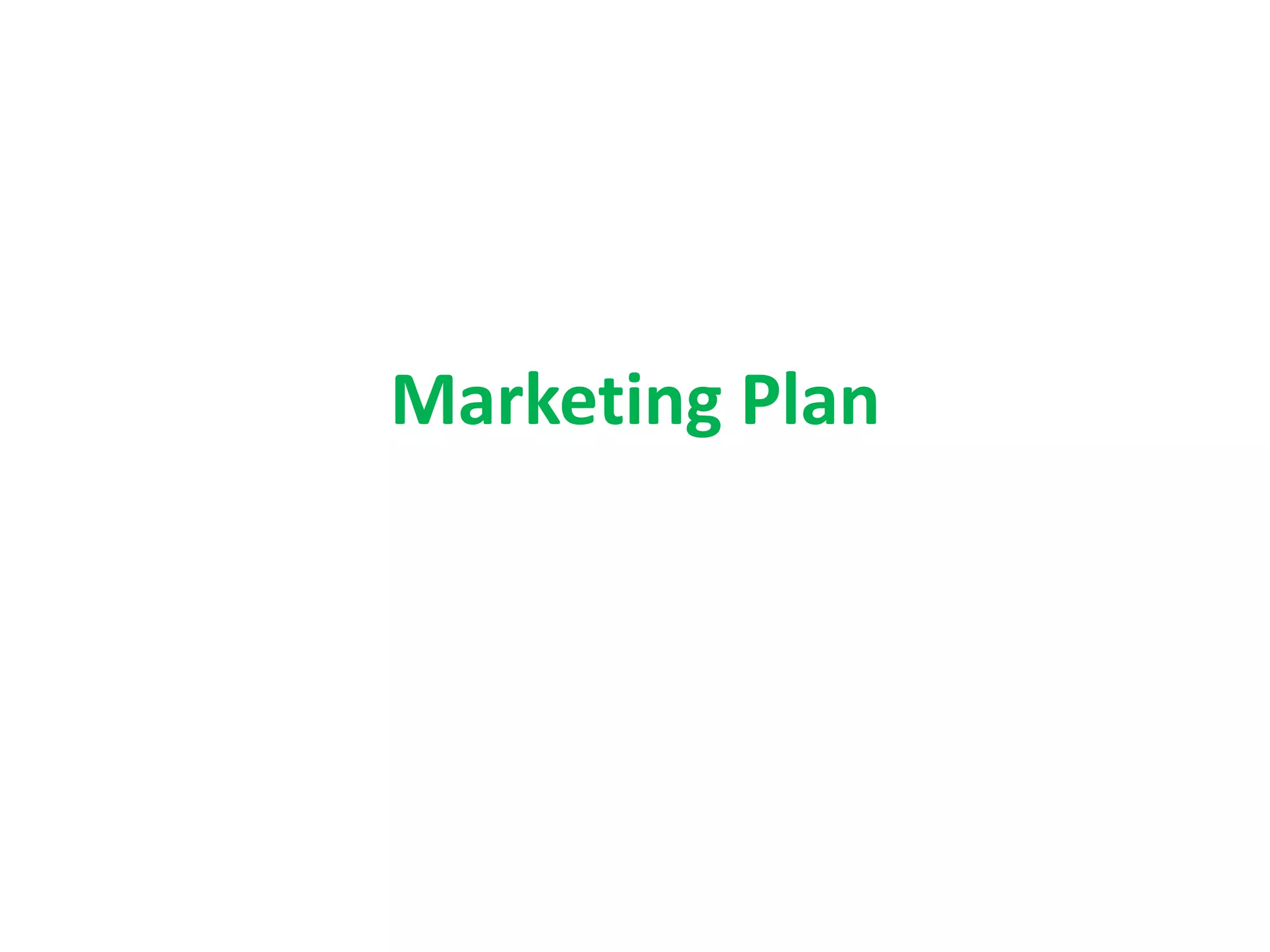 Marketing Plan | PPTX