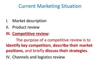 Marketing Plan | PPTX