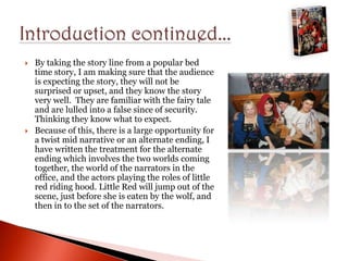 Marketing plan for media product "Little Red" | PPTX