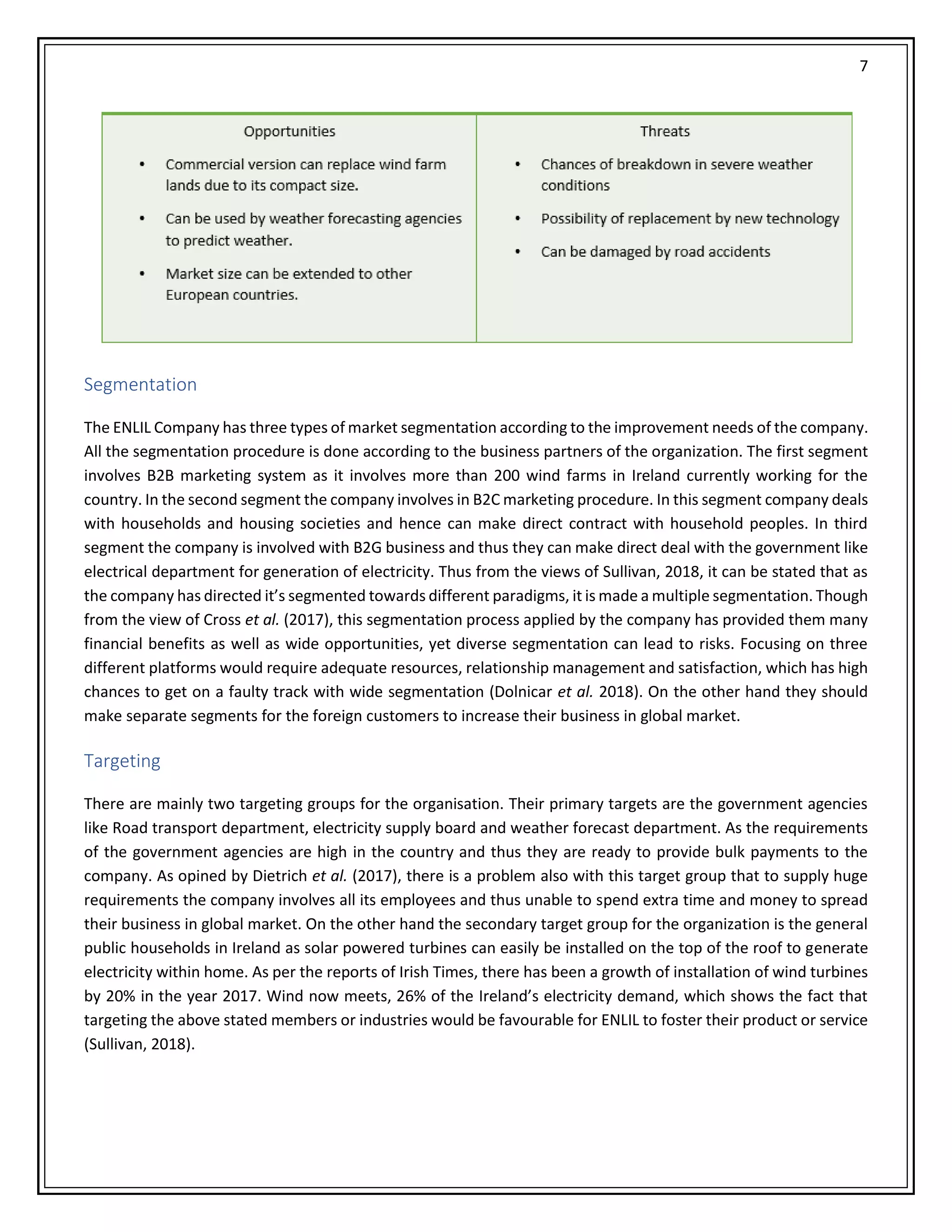Marketing Plan for Enlil Wind Turbine | PDF