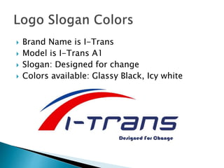 Marketing Plan for (Itrans A1) SmartPhone | PPT