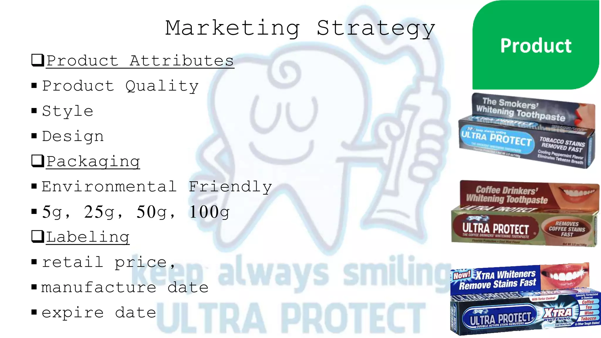 Marketing plan for new toothpaste brand | PPTX