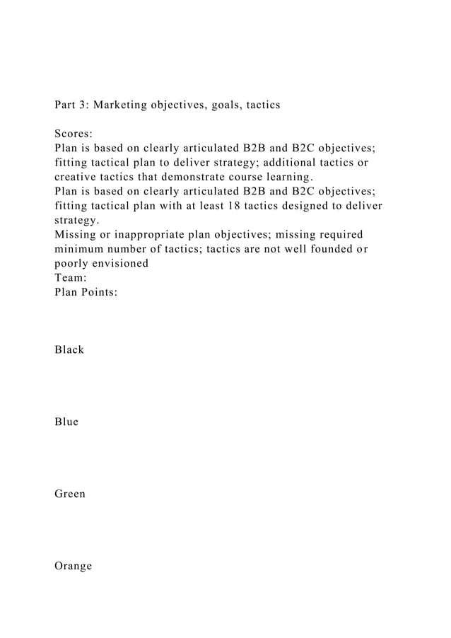 Marketing Plan Grading RubricWritten Plan 120 total pointsF.docx