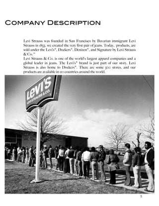 Levi's Marketing Plan | PDF