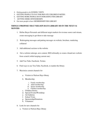 Marketingplan Nielson Hays Libarybangkok Thailand | PDF