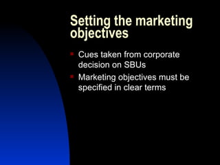 Marketing planning | PPT
