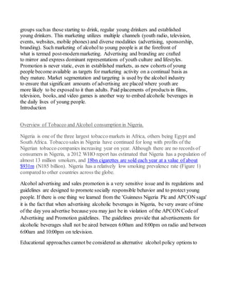 Marketing, planning, implimentation and control | DOCX