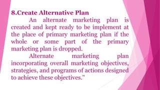 Marketing Planning Process | PPTX