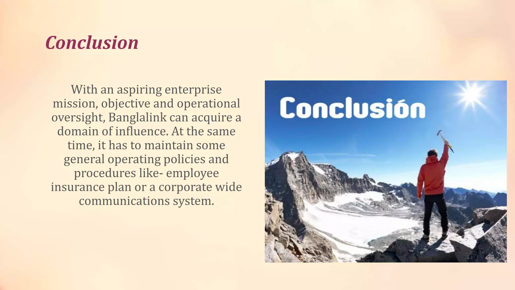 presentation on Marketing plan of banglalink | PPTX