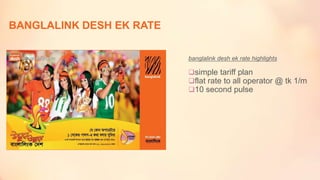 presentation on Marketing plan of banglalink | PPTX
