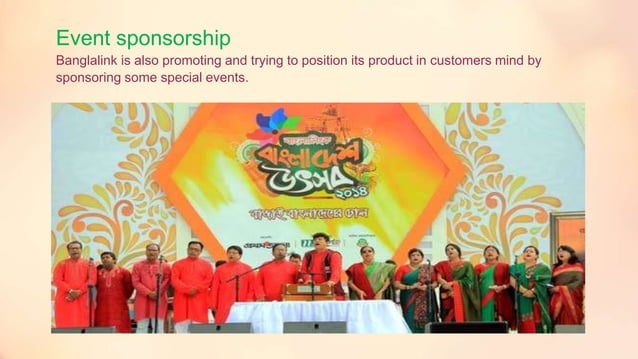 presentation on Marketing plan of banglalink | PPTX