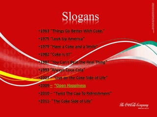 Marketing plan of cocacola | PPTX