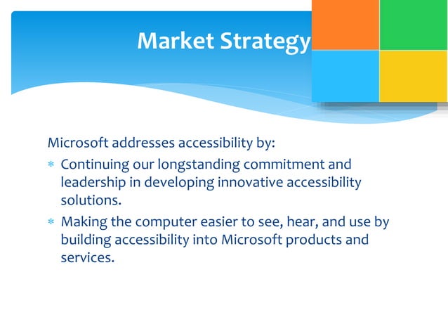 Marketing plan of microsoft | PPTX