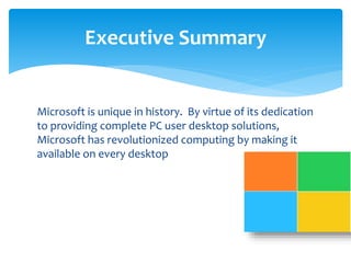 Marketing plan of microsoft | PPTX