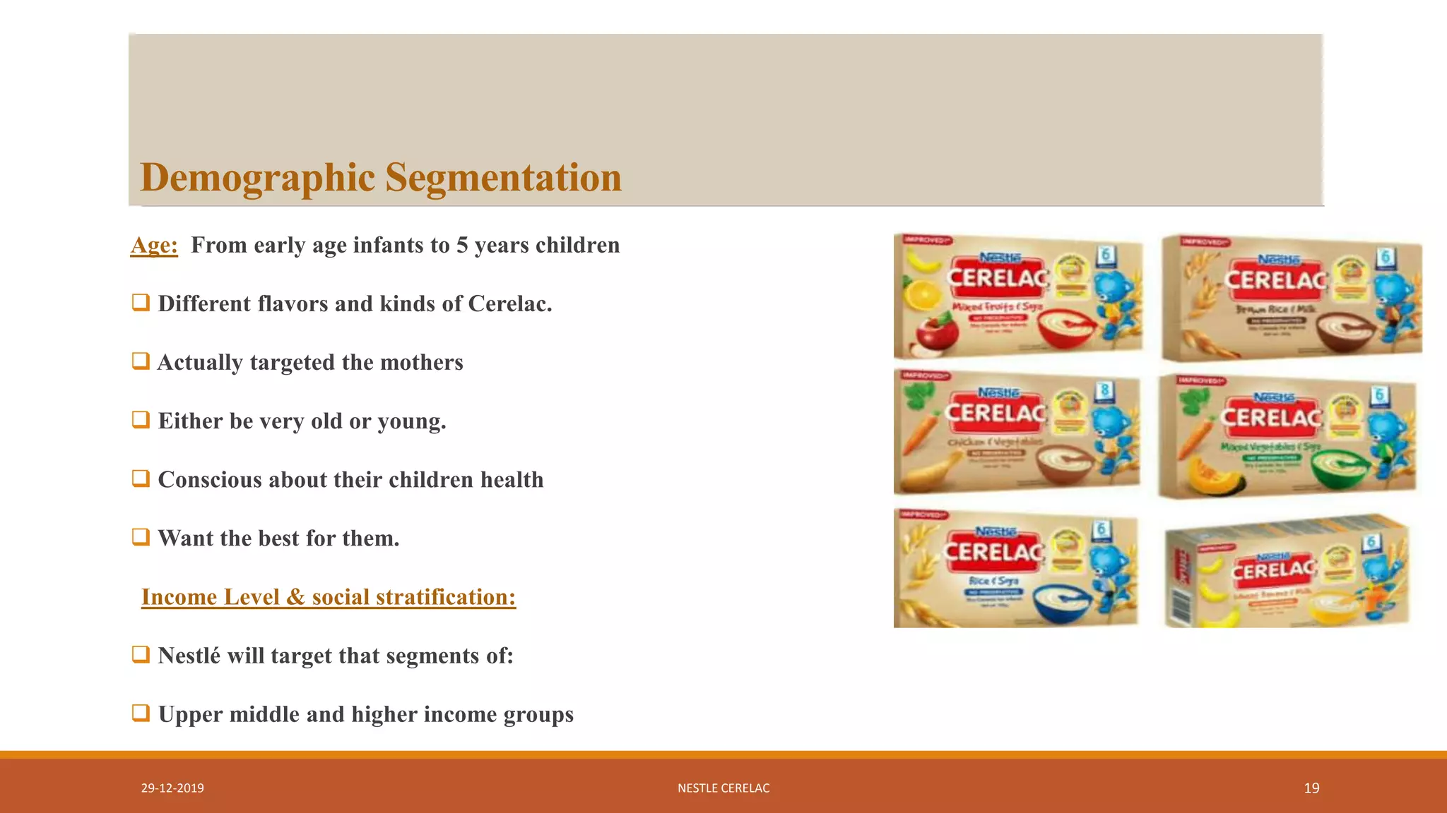 Marketing plan of nestle cerelac ppt | PPTX