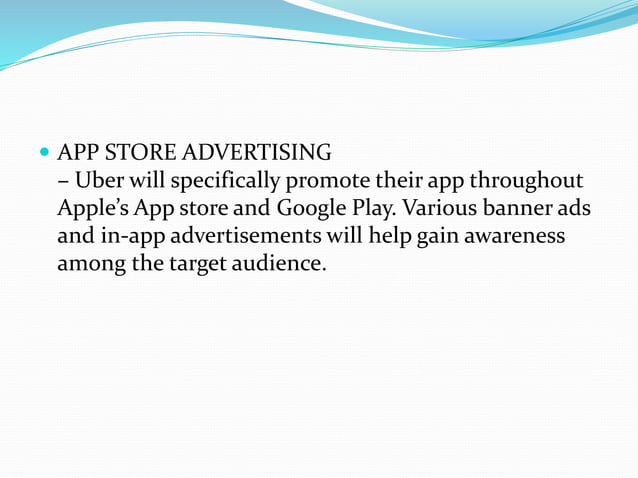 Marketing plan of uber | PPTX