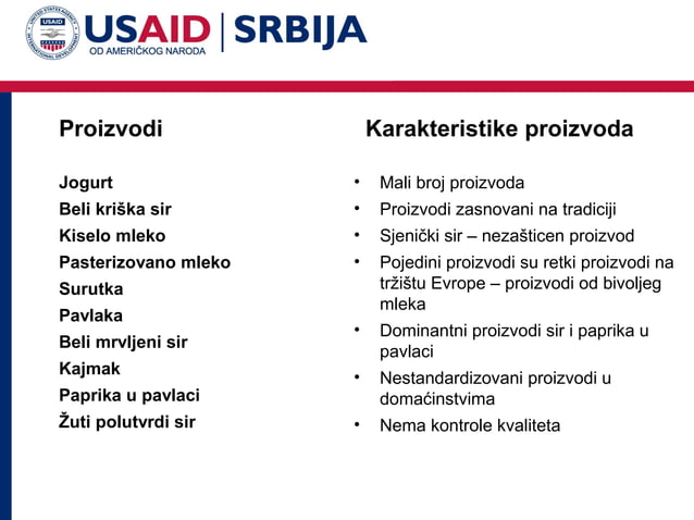 Marketing plan za mlekarski sektor Pestera | PPT