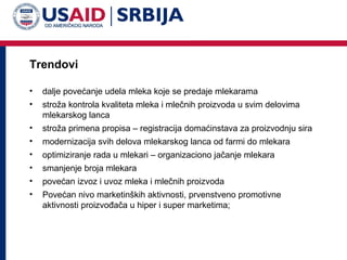 Marketing plan za mlekarski sektor Pestera | PPT