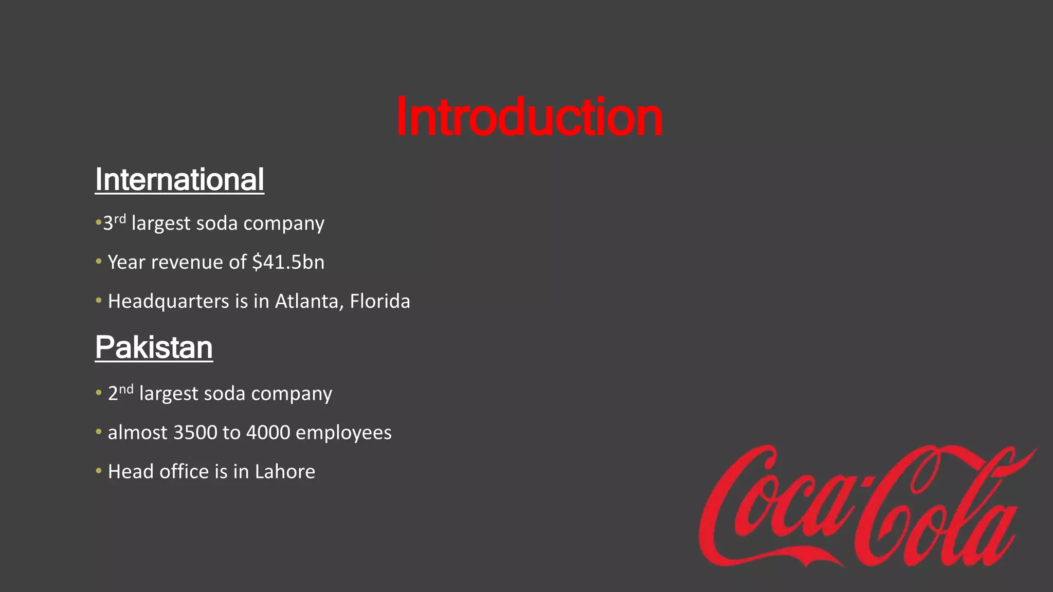 The 4Ps of Coca Cola (Marketing presentation) | PPTX