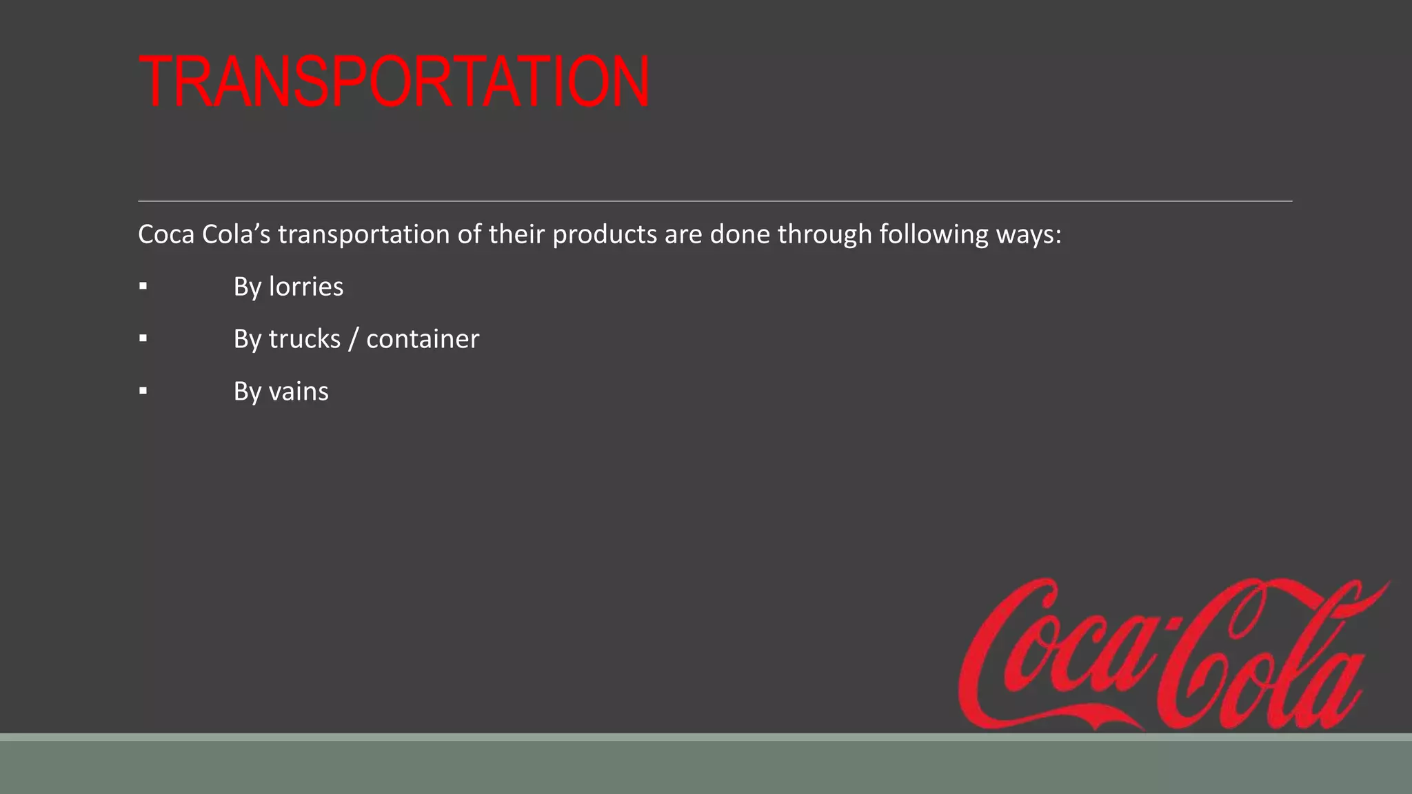 The 4Ps of Coca Cola (Marketing presentation) | PPTX
