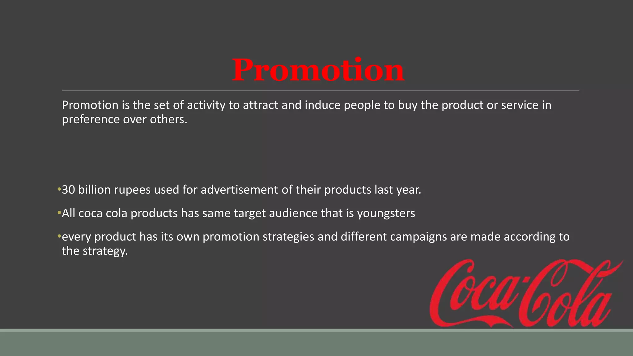 The 4Ps of Coca Cola (Marketing presentation) | PPTX